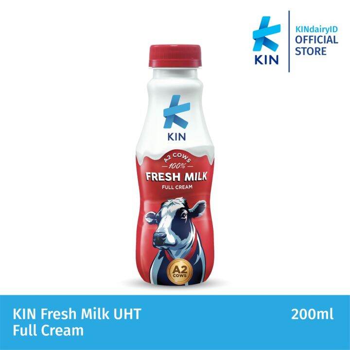 KIN UHT Fresh Milk Full Cream 200ml | Lazada Indonesia