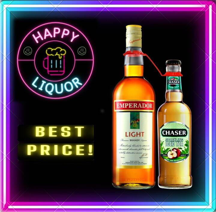 Emperador Light 750ml with FREE Apple Chaser | Lazada PH