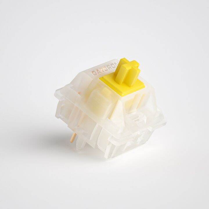 Gateron Pro Milky Yellow Mechanical Keyboard Switches (10 Switches ...