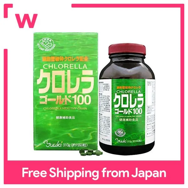 Yuki Pharmaceutical Chlorella Gold 100 51-10 3 days 1550 tablets | Lazada PH