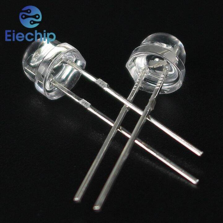50PCS Straw Hat LED Diode 5MM Blue Green Red Yellow White Light ...