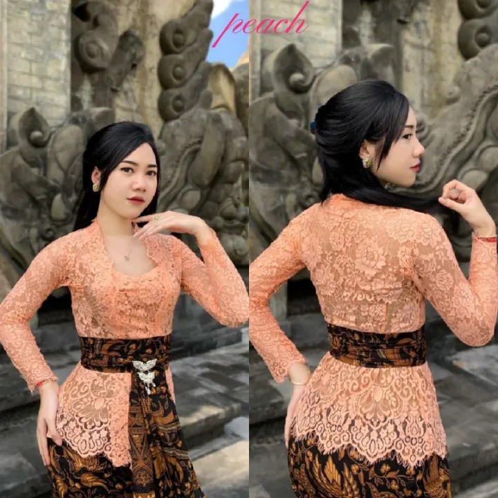 (BAYAR DI TEMPAT HANYA KEBAYA) Baju Kebaya Brokat jadi stretch paris ...