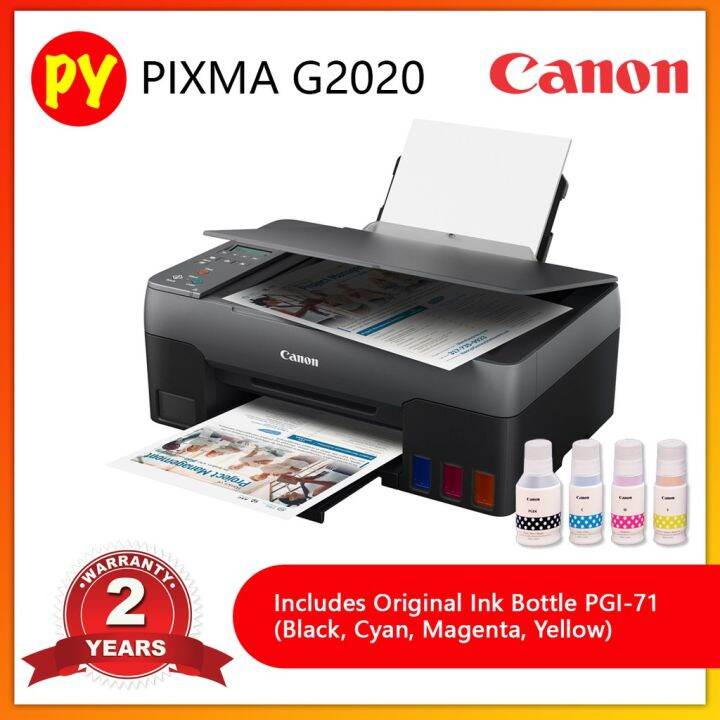Canon Pixma G2020 Ink Tank All-In-One Printer for High Volume Printing ...