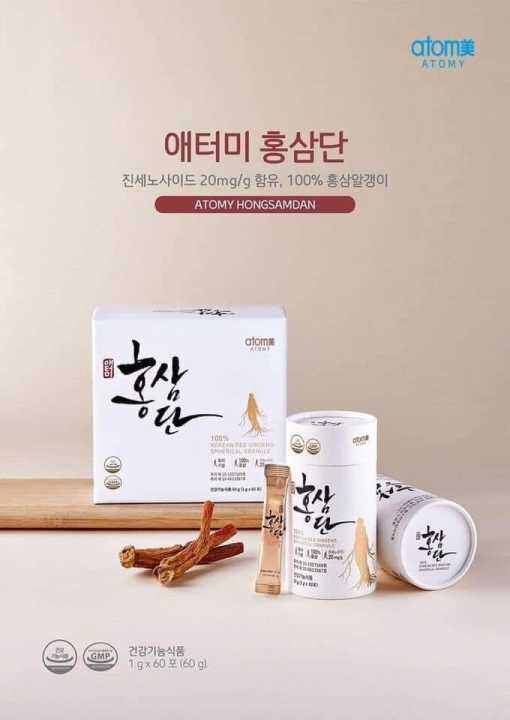 Hồng Sâm Atomy nguyên chất 100% Atomy Korean Red Ginseng Spherical ...