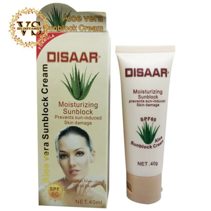 Disaar Aloe Vera Sunblock Cream SPF60 40mlayi | Lazada PH