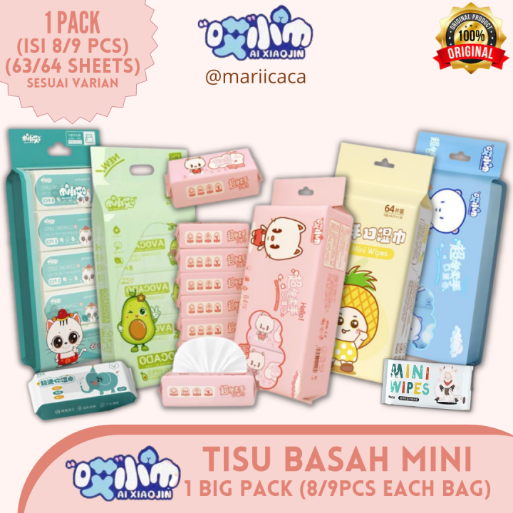 Tisu Basah Mini Lucu / Cute Mini Wet Tissue Pack | Lazada Indonesia