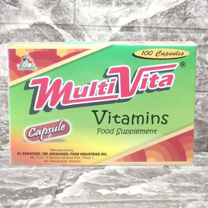 MULTIVITA 100 Capsules (MULTIVITAMINS) | Lazada PH
