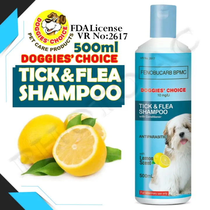 Doggies Choice Tick & Flea Shampoo w/ Conditioner - 500ml | Lazada PH