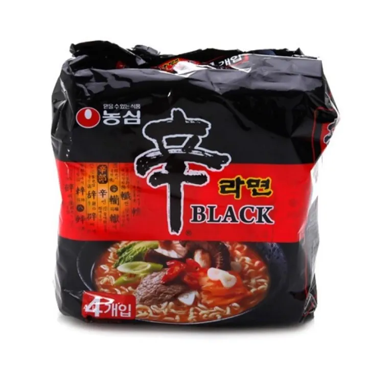 NONGSHIM SHIN BLACK RAMEN (4P) | Lazada PH