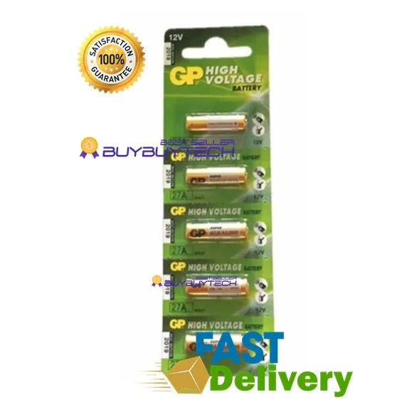 ( ตัวเลือกGP23A-1PC) buybuytech ถ่านไฟฉาย ขนาด 23A 1 ก้อน 12V [ New ...