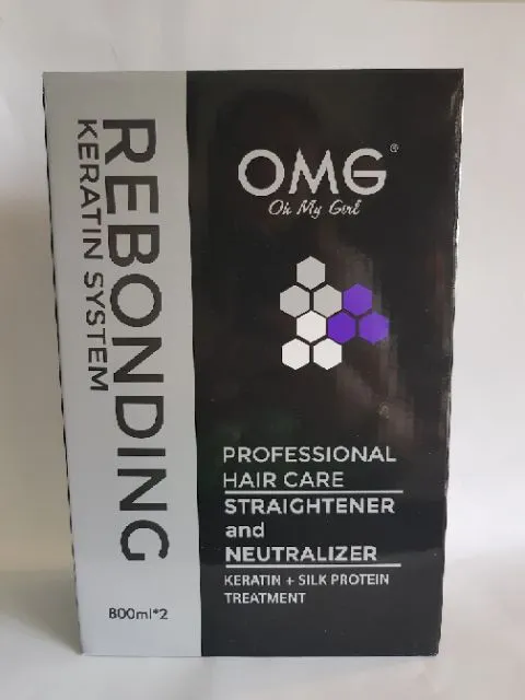 OMG Hair Rebonding System Pack 800ML, REBOND, HAIR STRAIGHT | Lazada PH