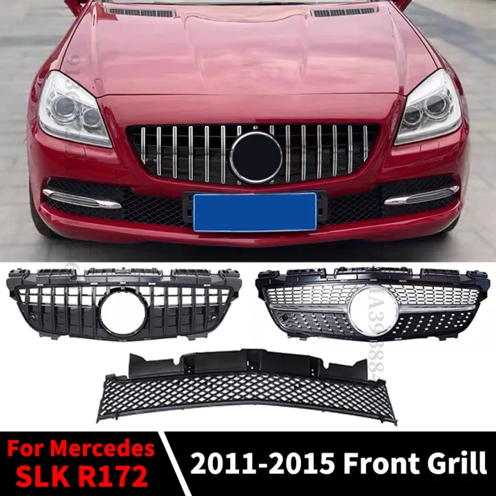 Diamond GT Style Front Hood Radiator Grille Racing Bumper Grill Grid ...