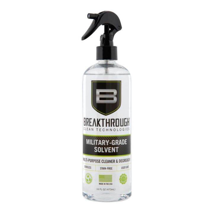 Breakthrough Clean Technologies Military-Grade Solvent, 16oz Bottle ...
