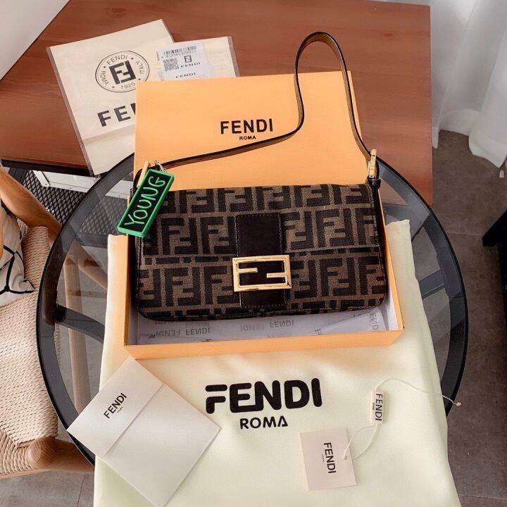 FENDI-2021 Fendi vintage Baguette high-end quality ladies one-shoulder diagonal bag [Original ...