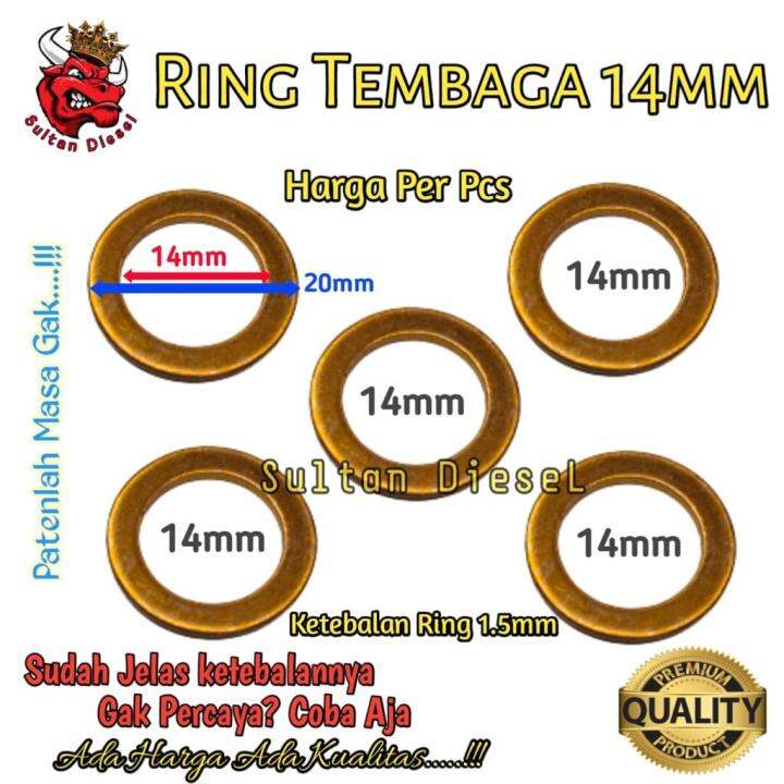 Ring tembaga Reng Tembaga original import harga per buah ring baut ring minyak | Lazada Indonesia