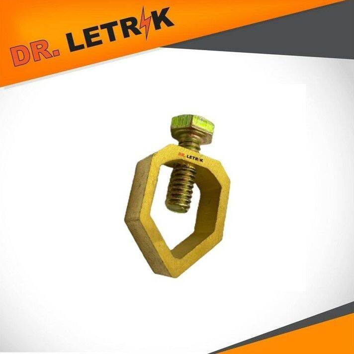 Brass Clamp Copper Rod Clamp / Copper Clamp Accessories Grounding Clamp ...