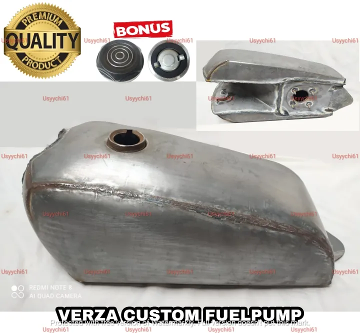 Tangki VERZA Custom Model Caferacer Deus Fuelpump injeksi | Lazada ...