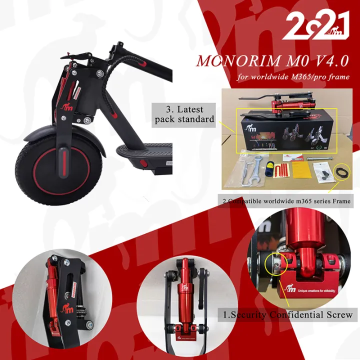 โช๊คอัพ โช๊คกันสะเทือนหน้า Monorim V4 Suspension Xiaomi M365,M365Pro ...