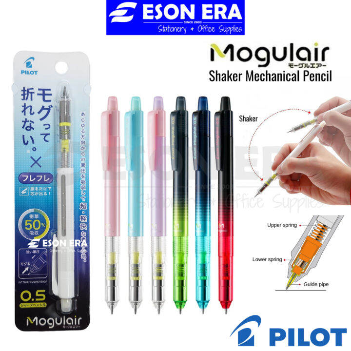 Pilot Mogulair 0.5mm Mechanical Pencil Shaker Pensel Picik | Lazada
