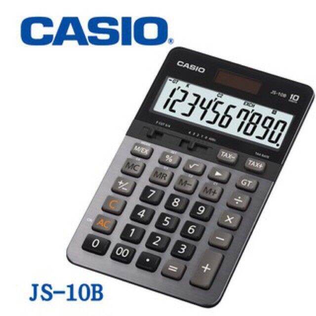 Casio JS-10B 10 Digit Heavy Duty Desktop Calculator *Original* 1 Year ...