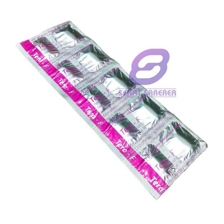Tera F Strip 10 Kaplet Flu & Batuk | Lazada Indonesia