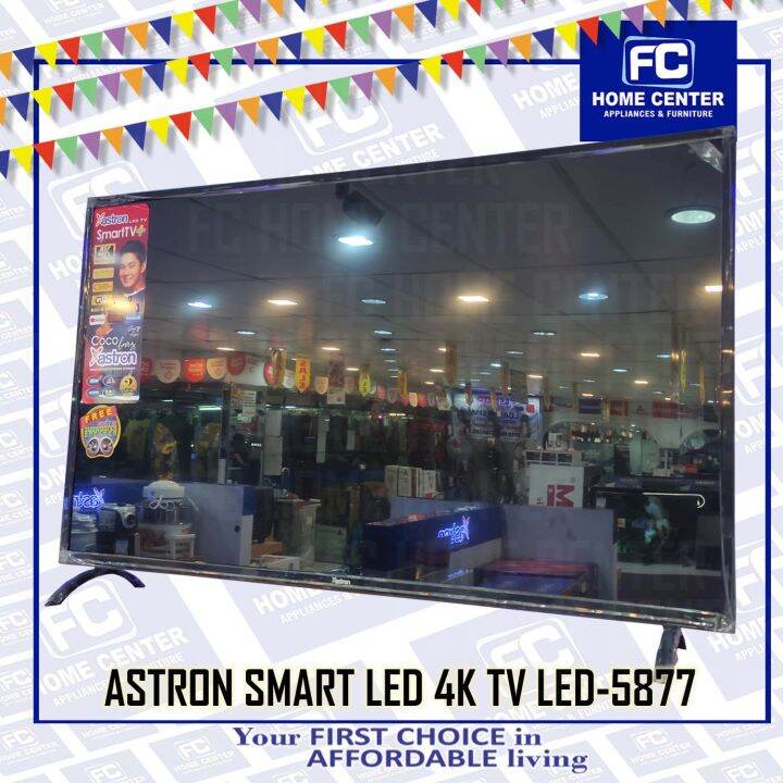 ASTRON 55” SMART LED TV LED-5877 | Lazada PH
