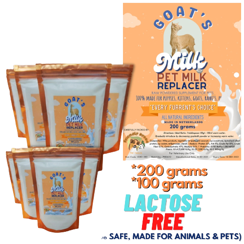 Goat's milk for puppies, kittens, rabbits, milk replacer, supplement ...
