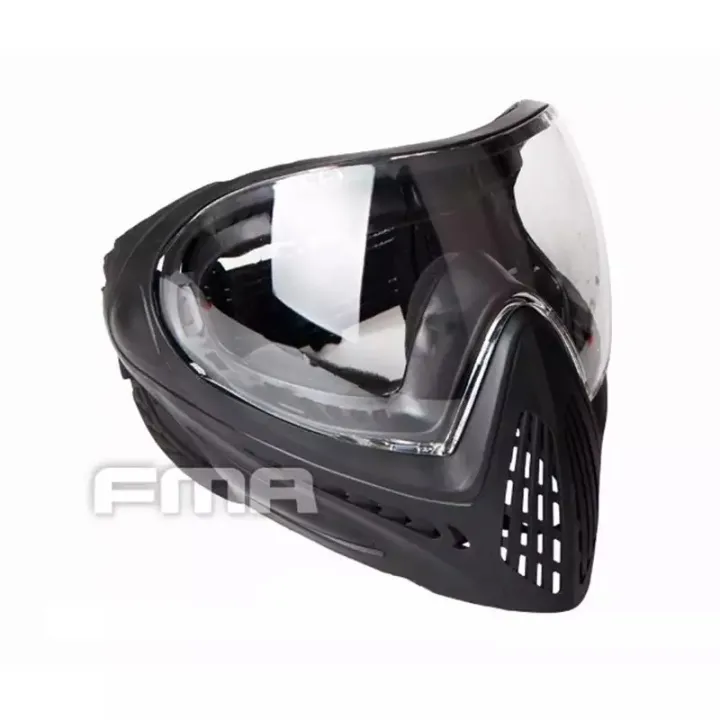 FMA F1 Full Face Mask With Single Layer Paintball Safety Anti-fog ...