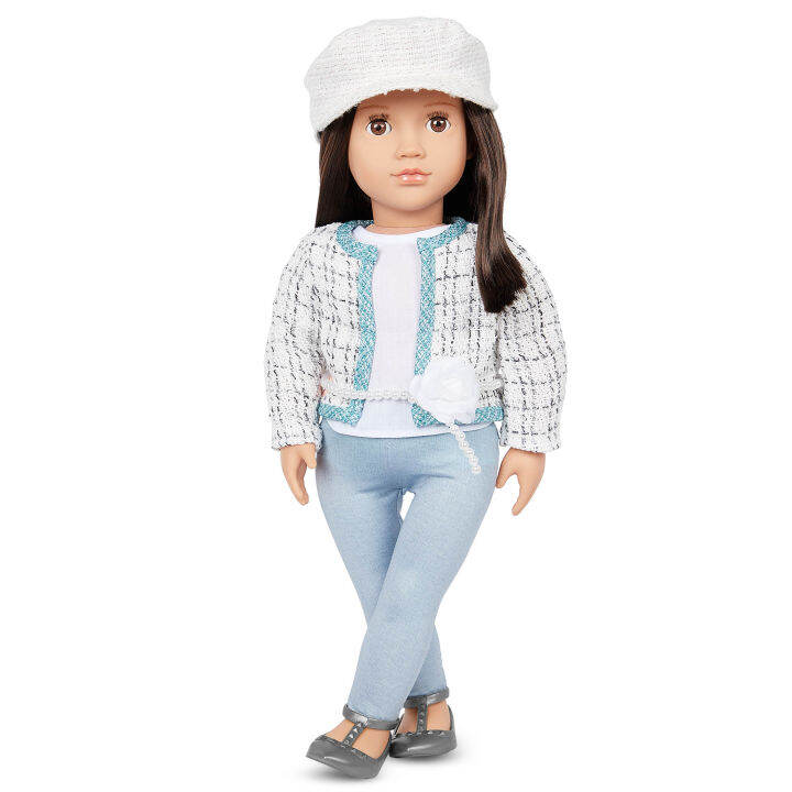 Our Generation -OG DOLL W/TWEED JACKET & JEANS, LYSIE ตุ๊กตาเด็กผู้หญิง ...