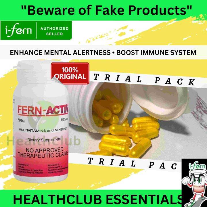 iFERN Original Fern Activ multivitamins with vitamin b complex & sodium ...