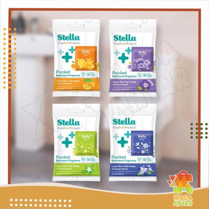 Stella Pocket Bathroom Fresh and Protect / Pengharum Kamar Mandi ...