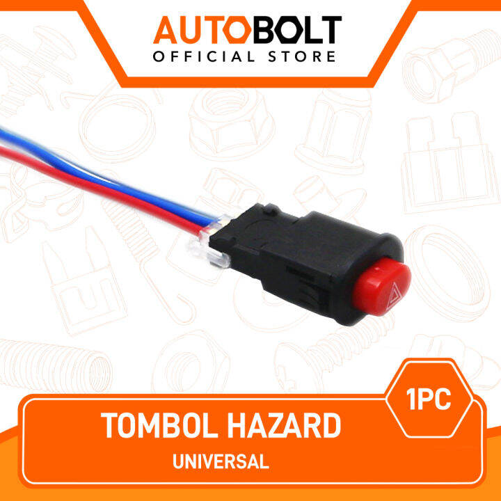 Tombol Hazard Untuk Semua Jenis Motor 1 Tombol On Off Saklar Switch ...