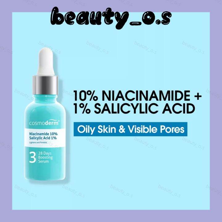 Cosmoderm Niacinamide 28 Days Boosting Serum 30ml | Lazada