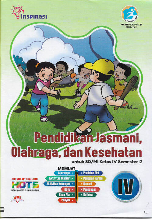 Lks PJOK kelas 4 semester 2 Pt.Warna Mukti Grafika | Lazada Indonesia