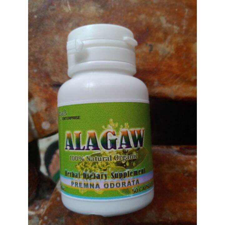 ALAGAW (PREMNA ODORATA)50X500mg Organic | Lazada PH