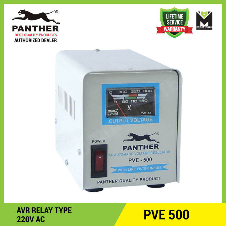 Panther PVE 500 AVR Relay Type, Output 220V AC | Lazada PH
