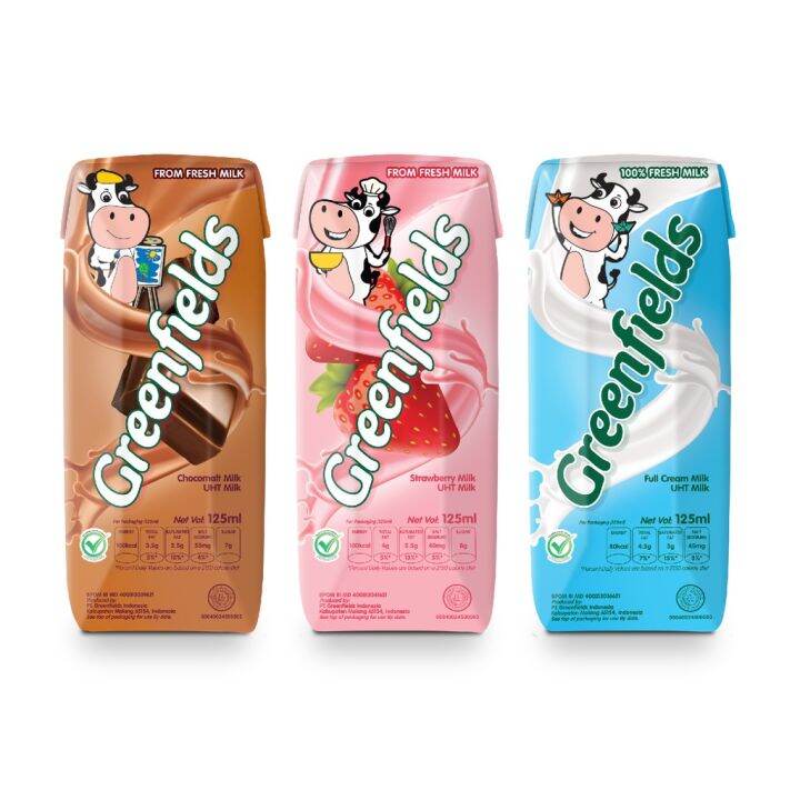 Greenfields fresh milk 125 ml | Lazada Indonesia