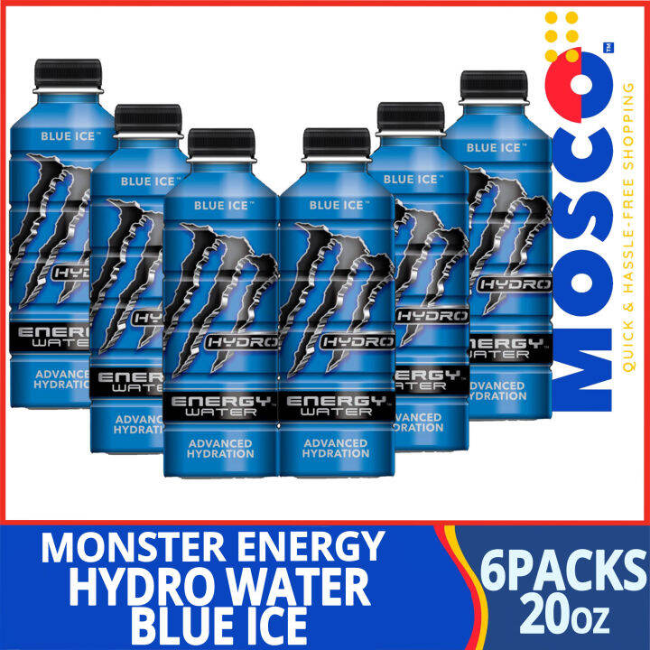 Monster Energy Hydro Water, Blue Ice, 20 Fl Oz (Pack Of 6) | Lazada PH