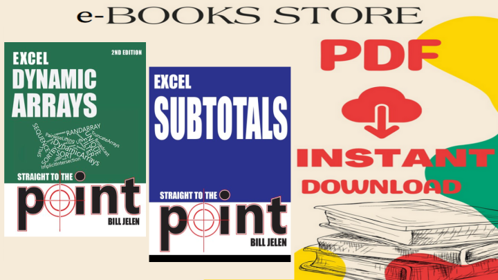 Excel Dynamic Arrays Bill Jelen & Excel subtotals: straight to the ...