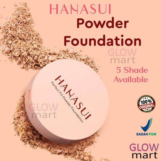 HANASUI Perfect Fit Powder Foundation | Bedak Ringan | Lazada Indonesia