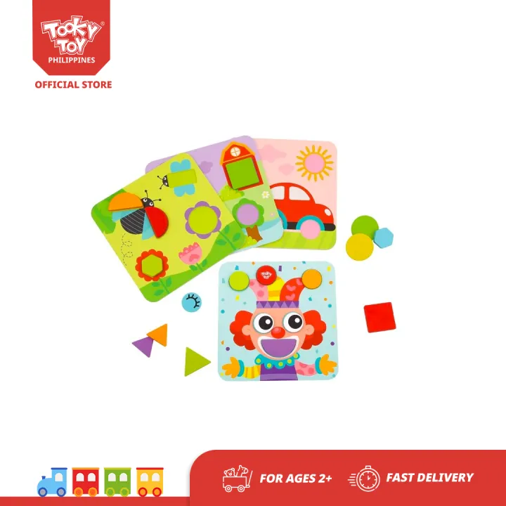 Tooky Toy 4 in 1 Shape Puzzles | Lazada PH