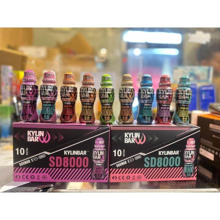 VAPE KYLIN BAR 8K puffs disposable pod | Lazada PH