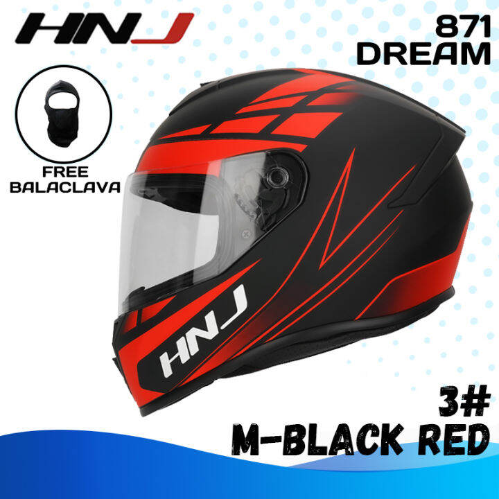 HNJ 871 Motorcycle Helmet Full Face helmet Single Visor Motor Helmet ...