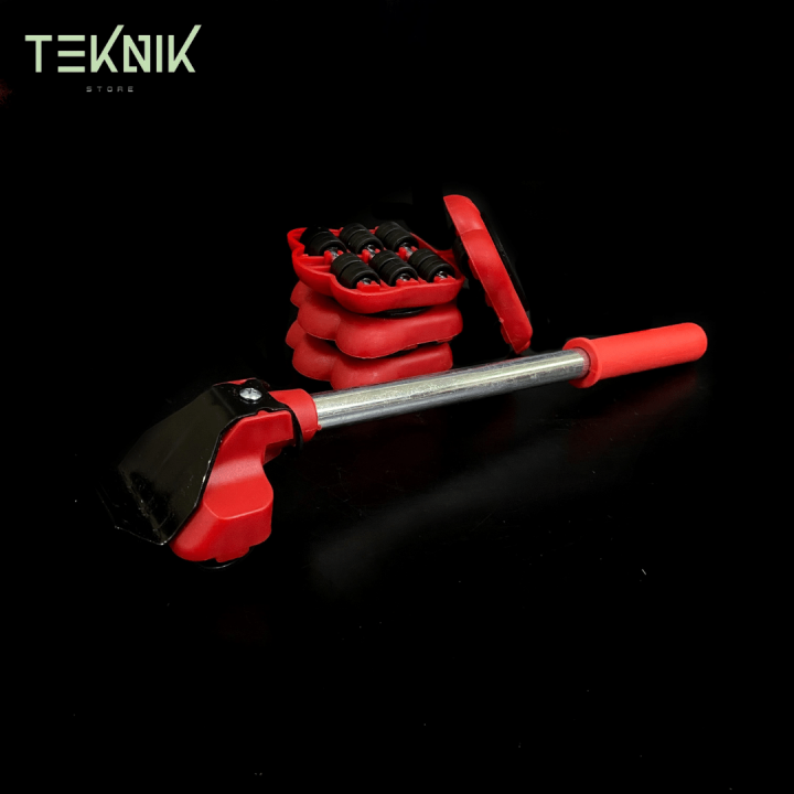 Moving Tools roda 6 Alat bantu angkat barang Trolley jungkit roda 6 ...