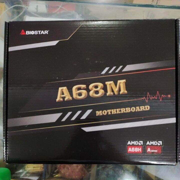 【Ready Stock】 Biostar A68mhe Motherboard Socket Fm2+ for APU | Lazada PH