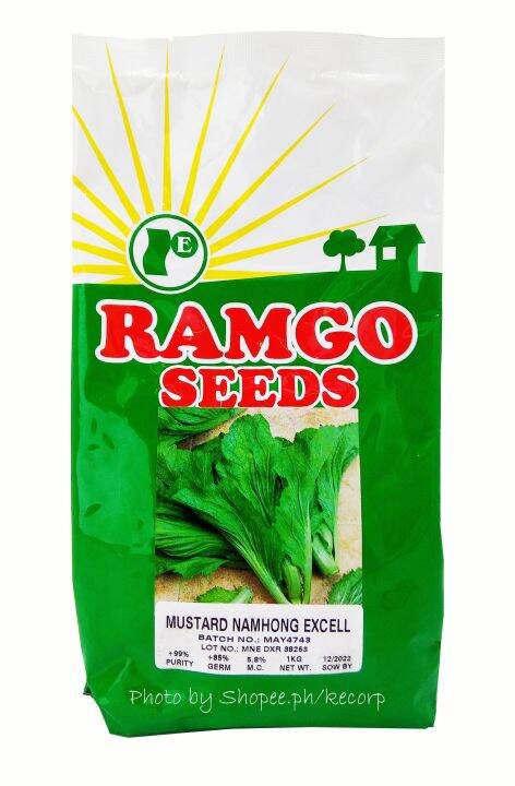 Ramgo Seeds Mustard Namhong Excel 1 Kilo Pack | Lazada PH
