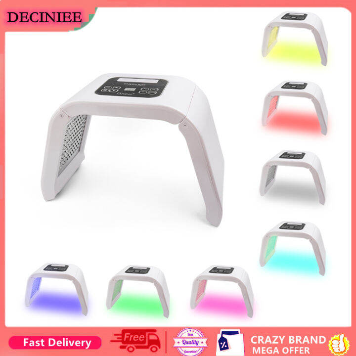 7 Colors PDT Led Light Facial Mask Therapy Mask Anti-Acne Whitening ...