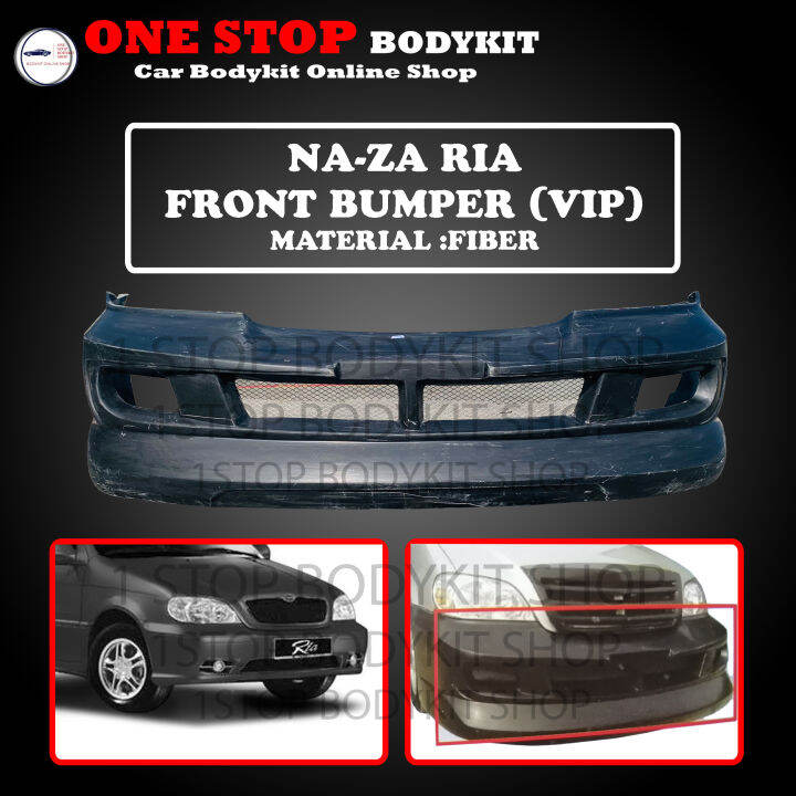 NAZA RIA FRONT BUMPER (VIP) FIBER(FIBERGLASS)SKIRT LIP BODYKIT | Lazada