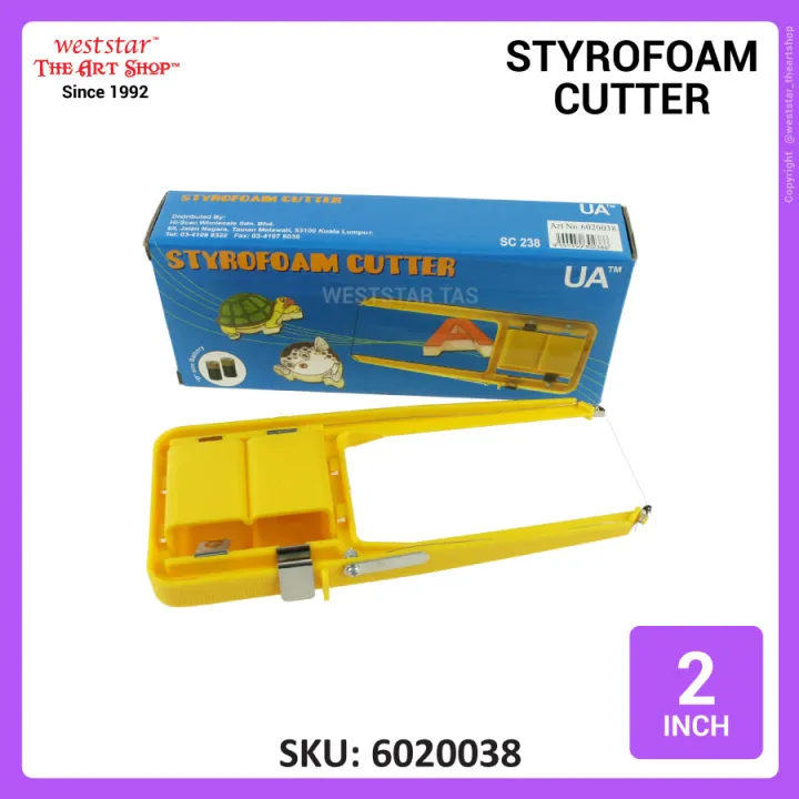 [Weststar TAS] Styrofoam Cutter , Polystrene Cutter 2" (UA 238) | Lazada