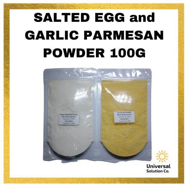 UNIVERSAL SOLUTION CO. Salted Egg and Garlic Parmesan Powder for ...